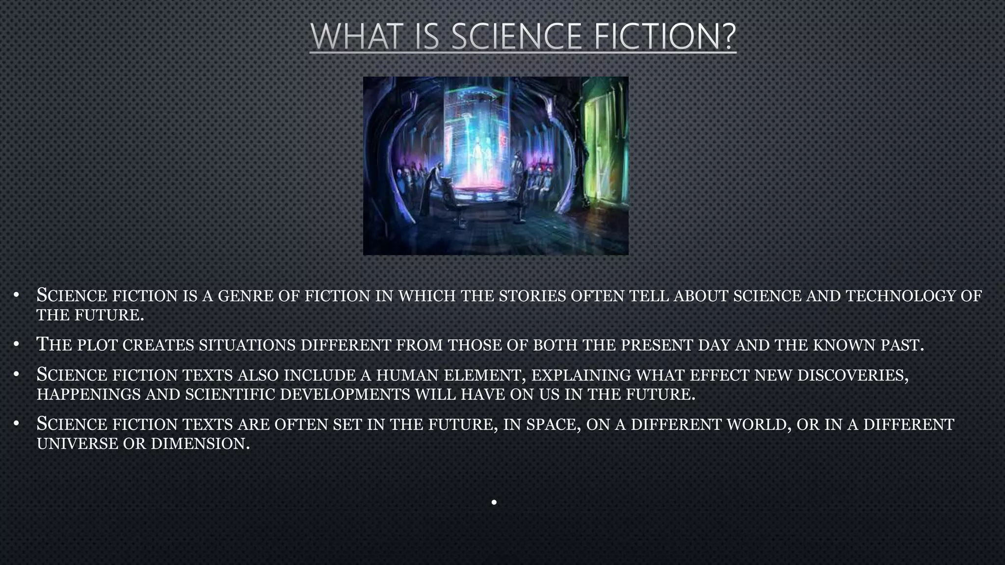 Frankenstein and scientific fiction | PPT