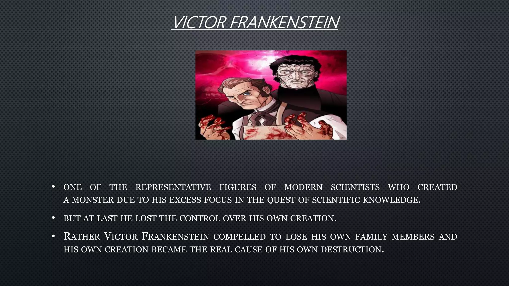 Frankenstein and scientific fiction | PPT