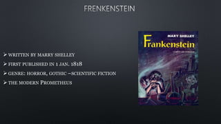 Frankenstein and scientific fiction | PPT