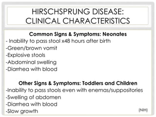 Pediatric Case Study of Hirschsprung Disease | PDF