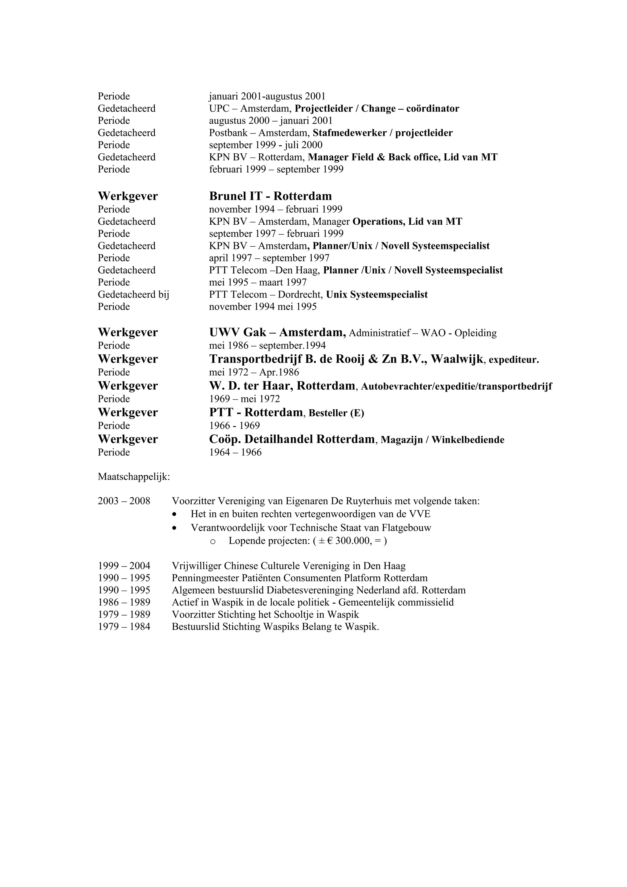 Cv herman heesakkers | DOC