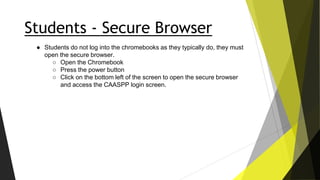 Cvhs caaspp training | PPTX