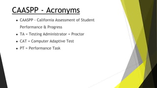 Cvhs caaspp training | PPTX
