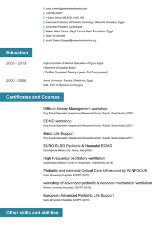 Cv hussain ali | PDF