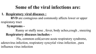 Common viral infections pharmacotherapeutics--2 | PPTX
