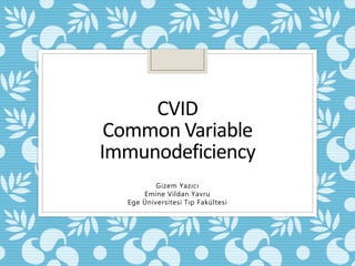 CVID | PPT