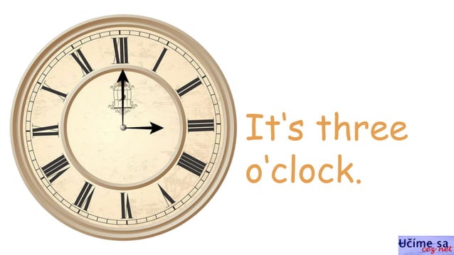 Hours in English (exercise) | PPTX