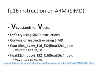 Cvim half precision floating point | PPT