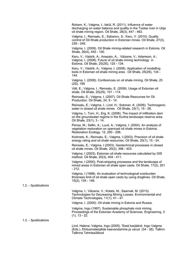 Cv ingo valgma_etis | PDF