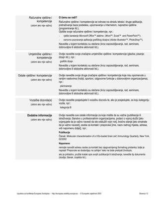 Cv instructions | PDF