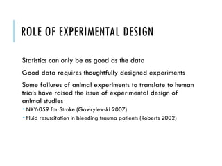 Statistics for Lab Scientists | PDF