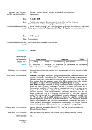 Cv, ivan keljevic | PDF