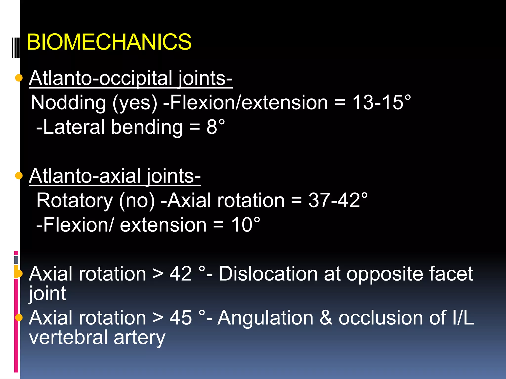 imaging of the craniovertebral junction | PPTX