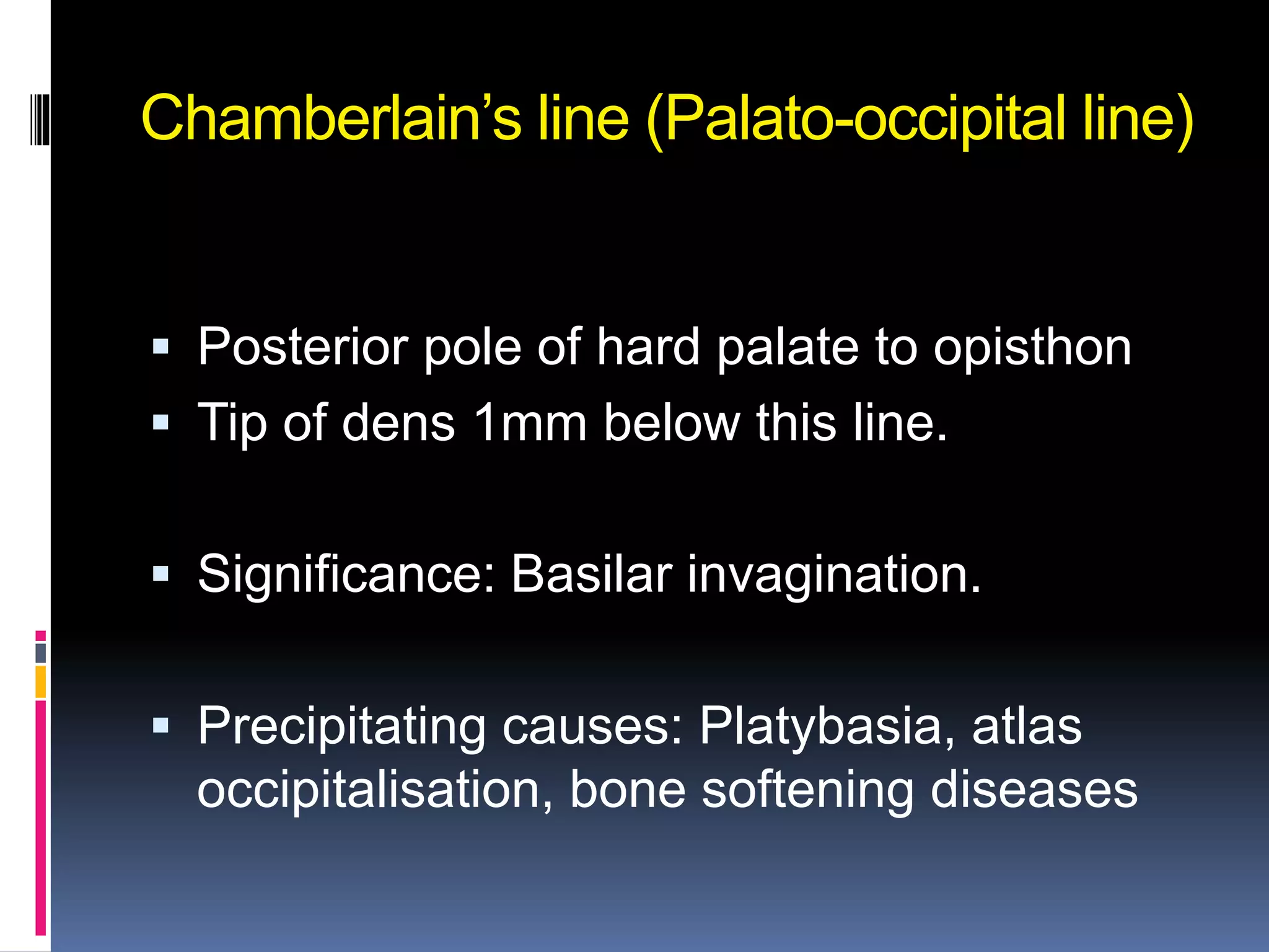 imaging of the craniovertebral junction | PPTX