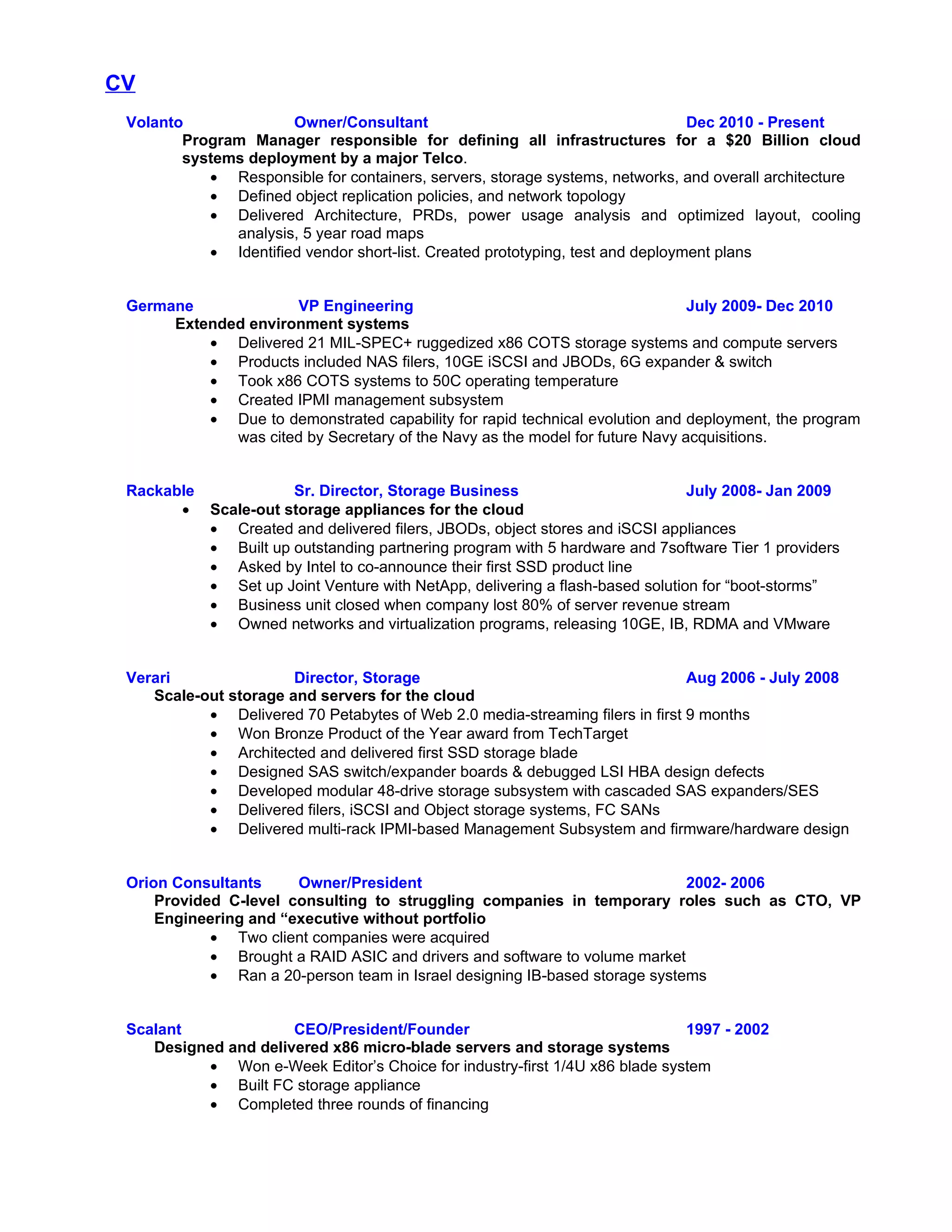 Jim O Reilly Resume | DOC