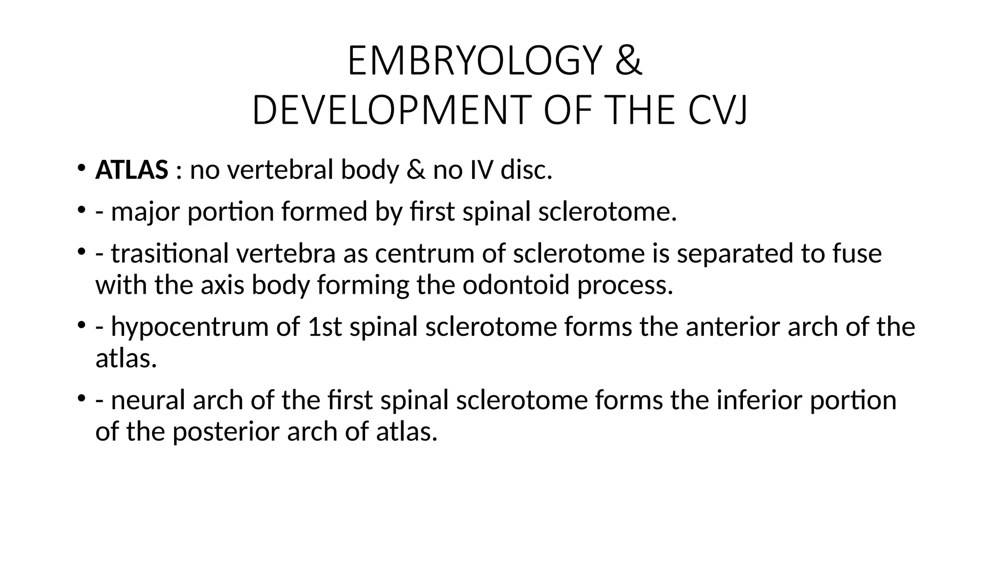 Craniovertebral (or craniocervical) junction(CVJ) Presentation.pptx