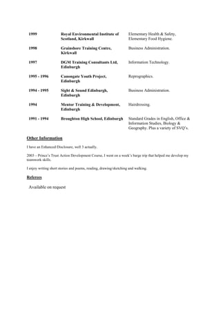 Cv julie | PDF
