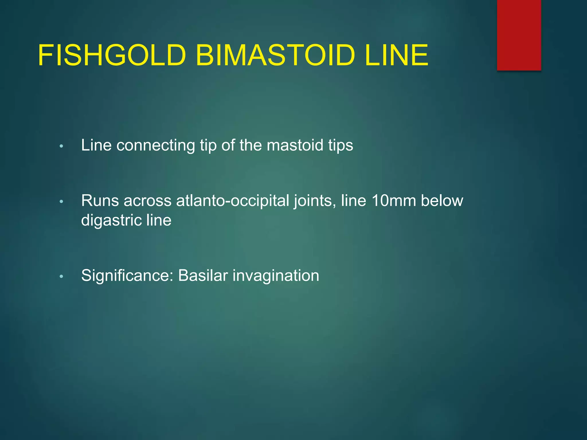 CRANIOVERTEBRAL JUNCTION ANATOMY, CRANIOMETRY, ANAMOLIES AND RADIOLOGY ...