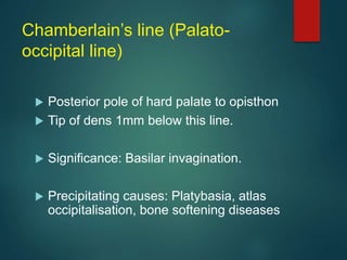 CRANIOVERTEBRAL JUNCTION ANATOMY, CRANIOMETRY, ANAMOLIES AND RADIOLOGY ...