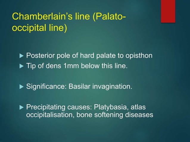 CRANIOVERTEBRAL JUNCTION ANATOMY, CRANIOMETRY, ANAMOLIES AND RADIOLOGY ...