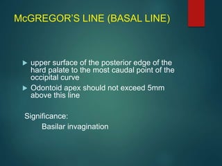 CRANIOVERTEBRAL JUNCTION ANATOMY, CRANIOMETRY, ANAMOLIES AND RADIOLOGY ...