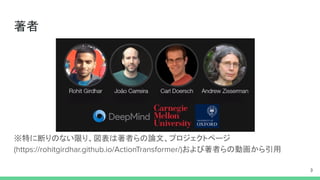 CV勉強会CVPR2019読み会: Video Action Transformer Network | PDF