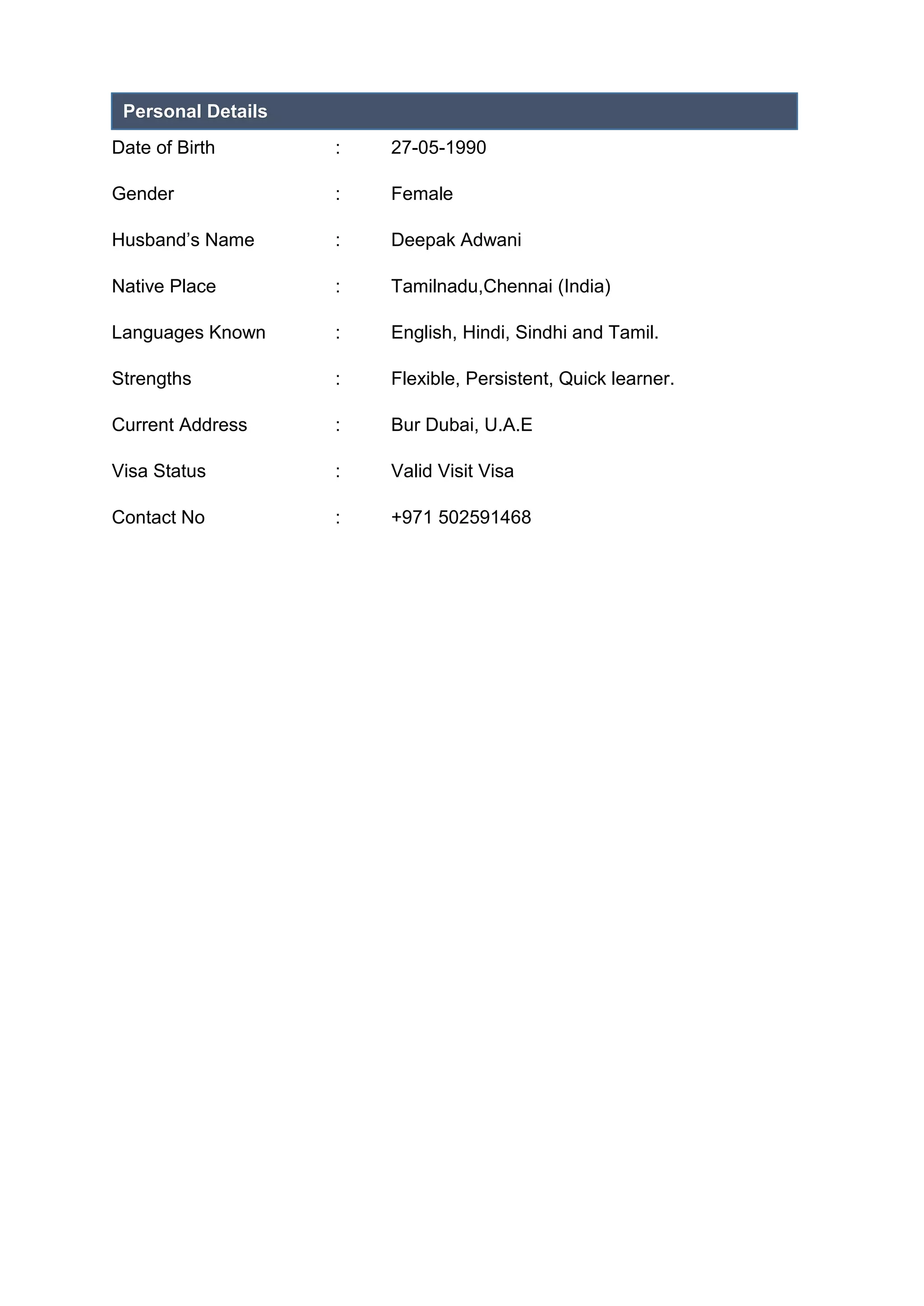 ACA KARISHMA ADWANI | PDF