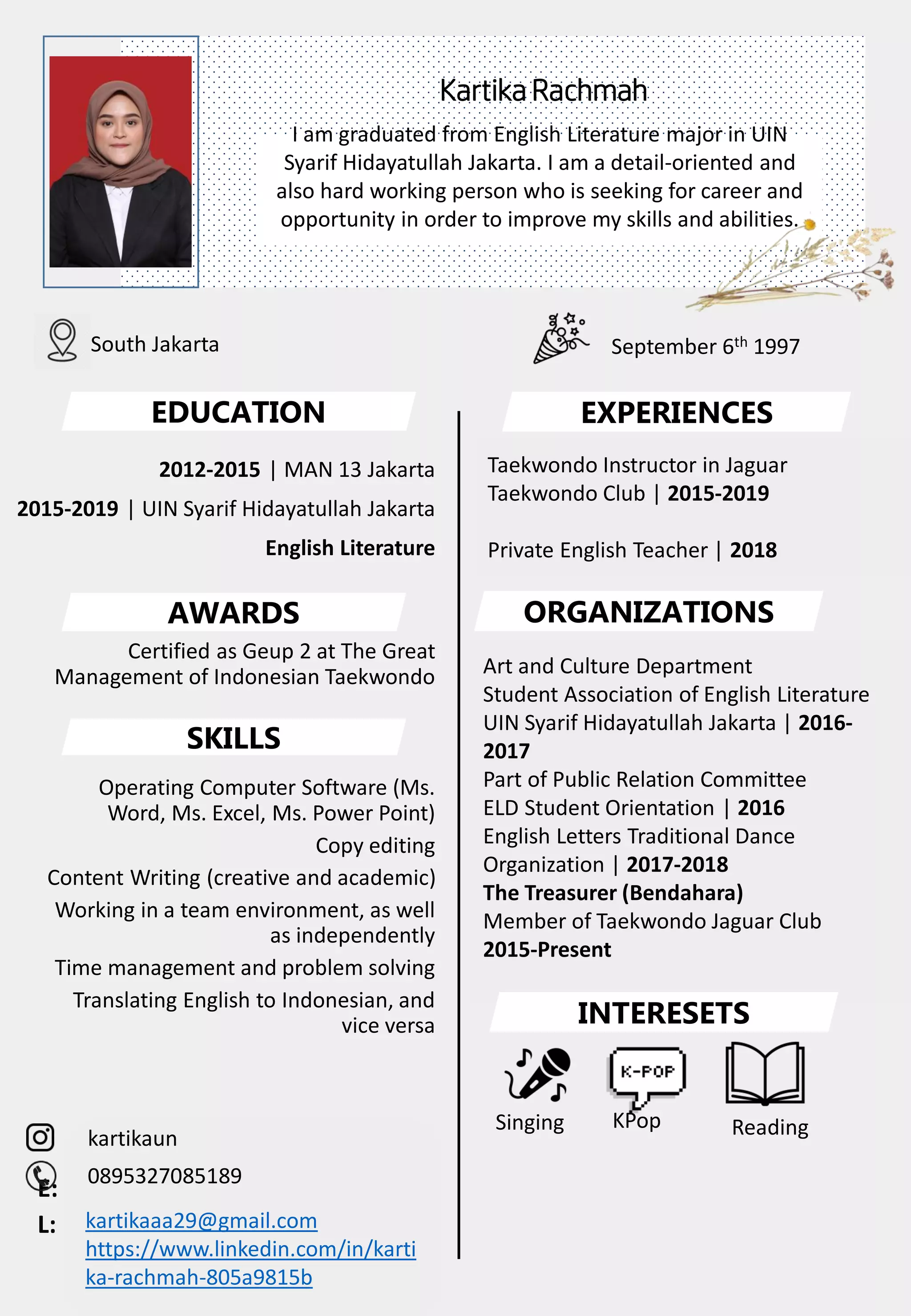 CV KARTIKA RACHMAH | PDF