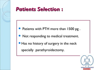 Parathyroidectomy | PPT