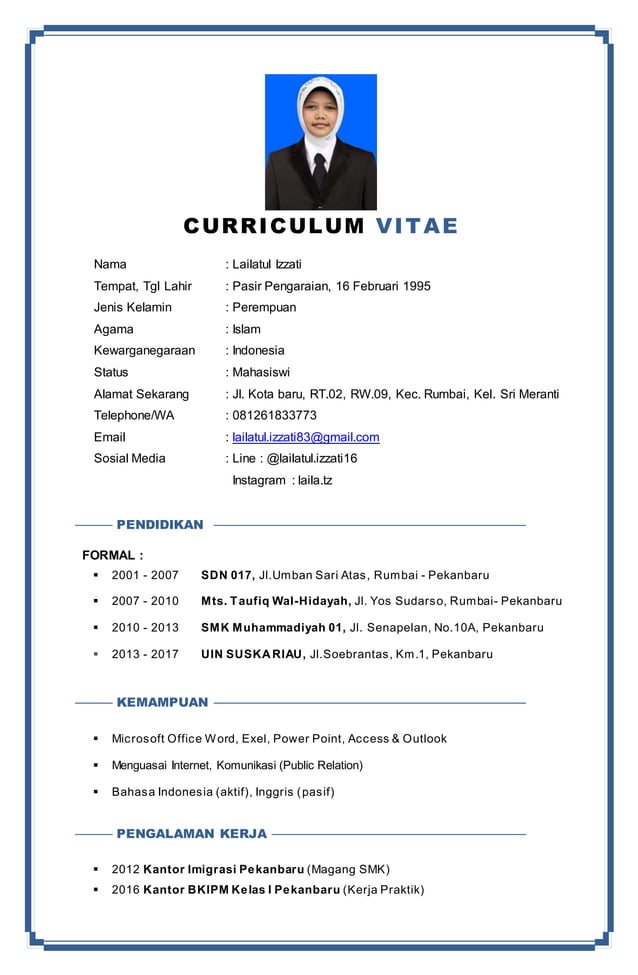 Cv laila | DOCX