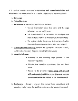 Cvle 312 term project | DOCX | Homework and Study | Education