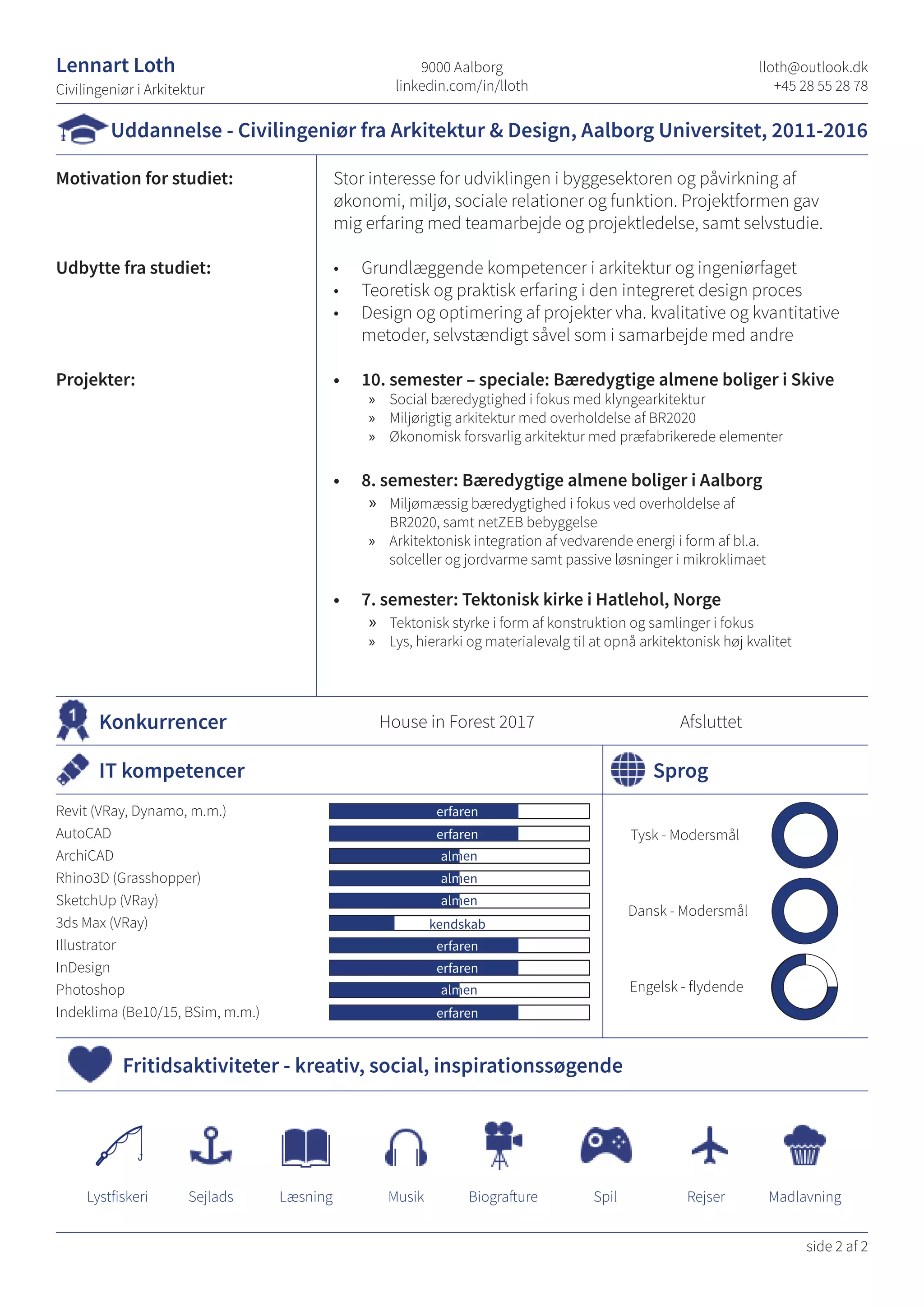 Cv lennart loth | PDF