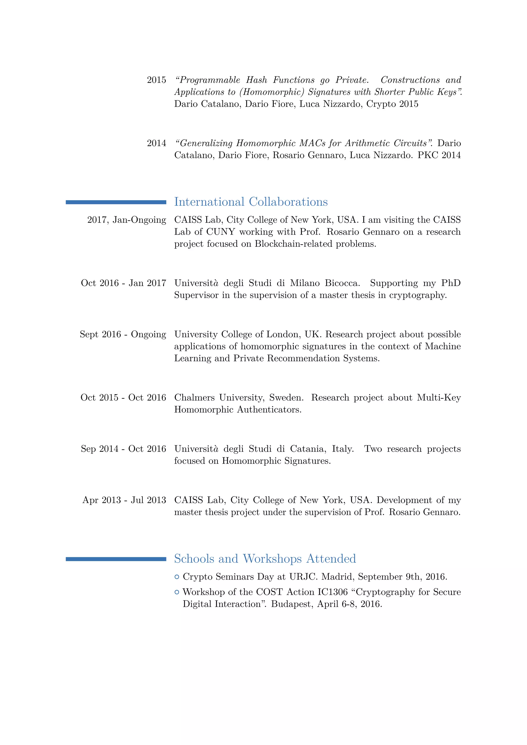 Cv luca nizzardo_full | PDF