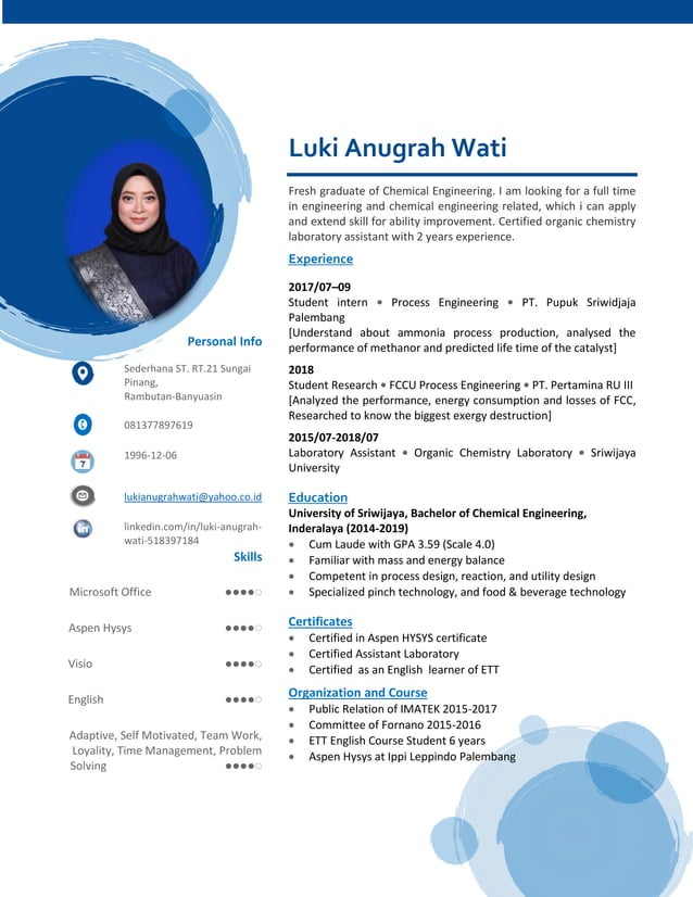 Cv luki anugrah wati fix | PDF