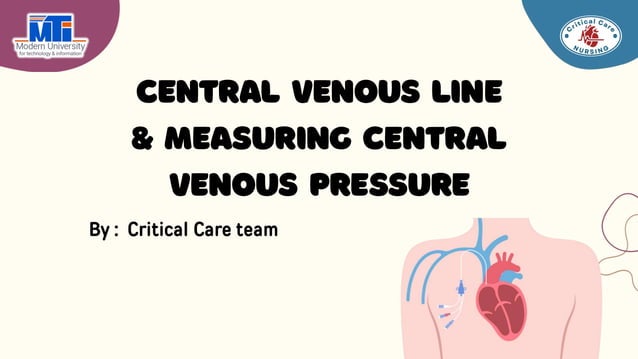CVL center venous line for the same reason | PPT