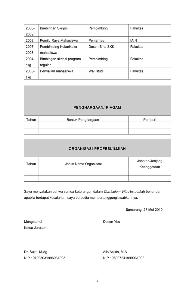 Cv mahfudz siddiq | DOC