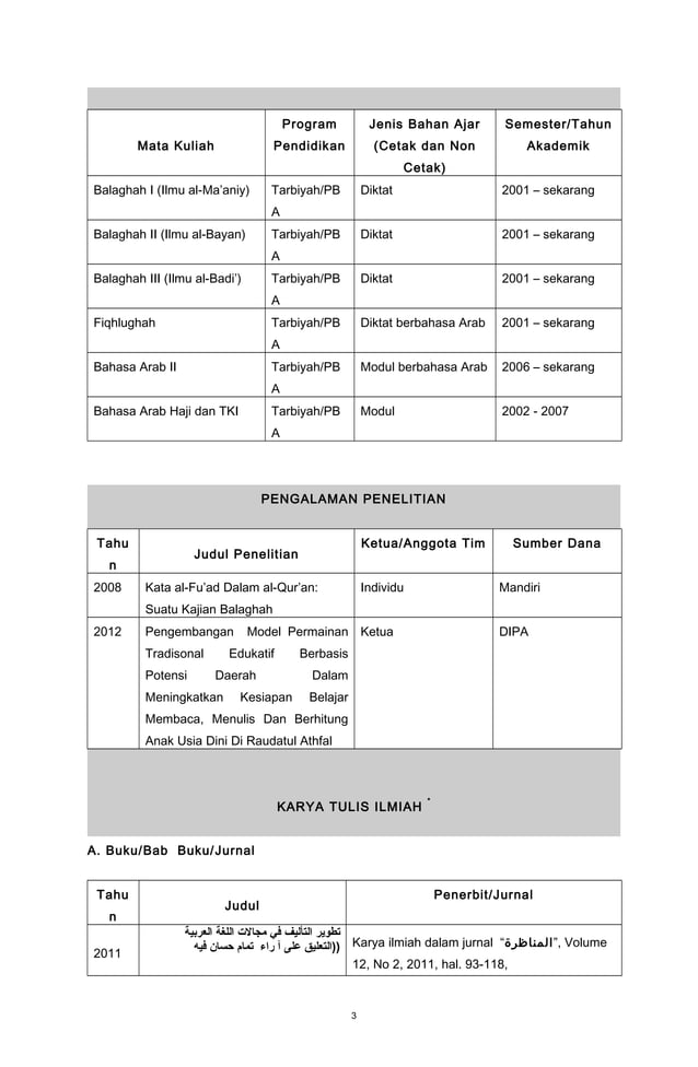 Cv mahfudz siddiq | DOC