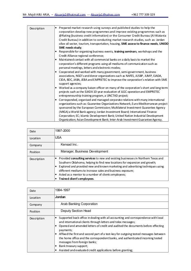 Cv majdi abu arja june16 th 2017