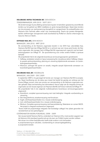 Cv marcel horselenberg nl status juni 2018 maximaal | PDF