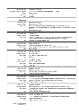 Cv Mario Ruggiero | PDF