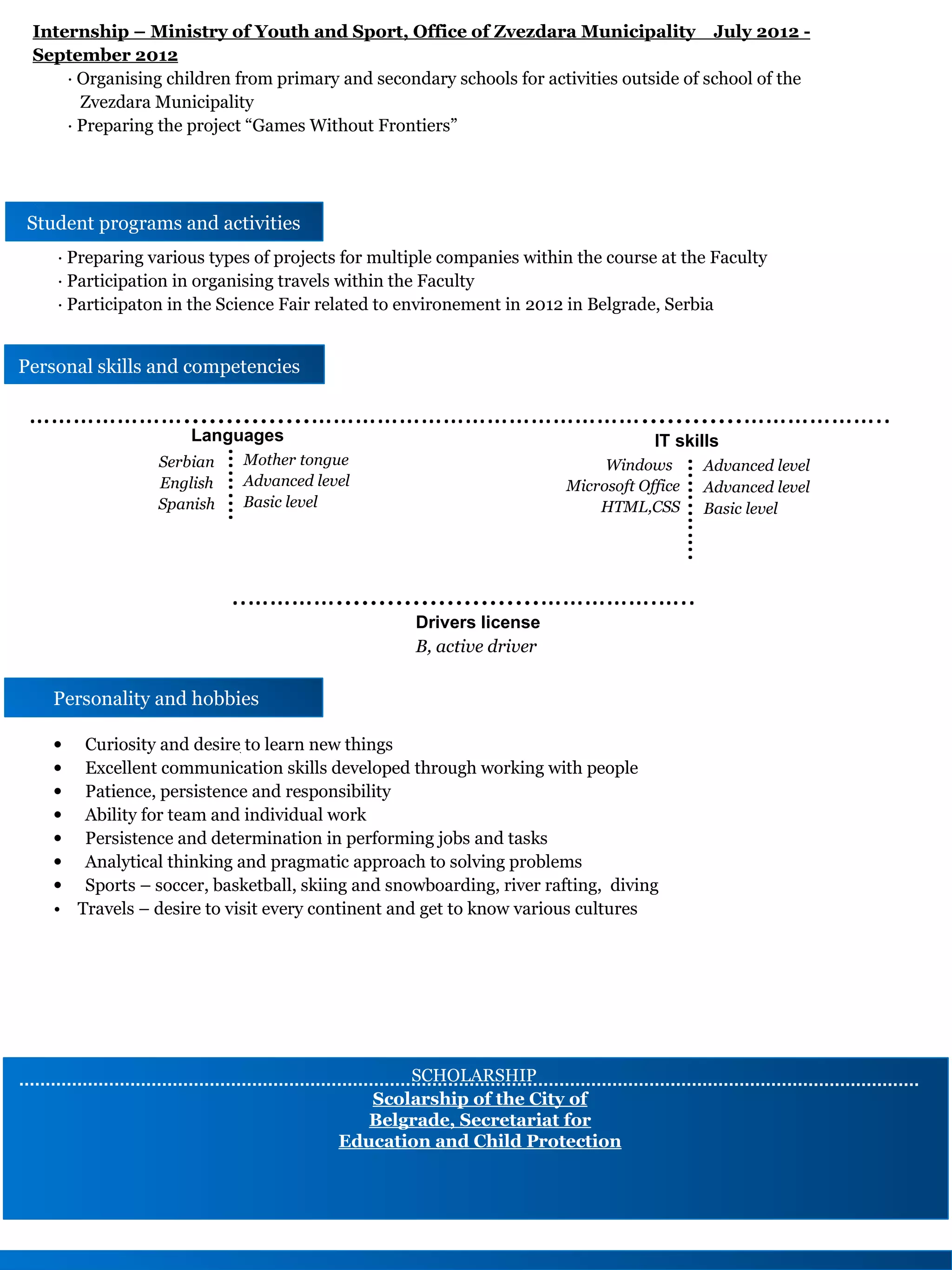 Cv marko rakic | PPT