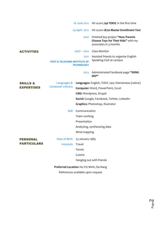 CV Most Updated | PDF