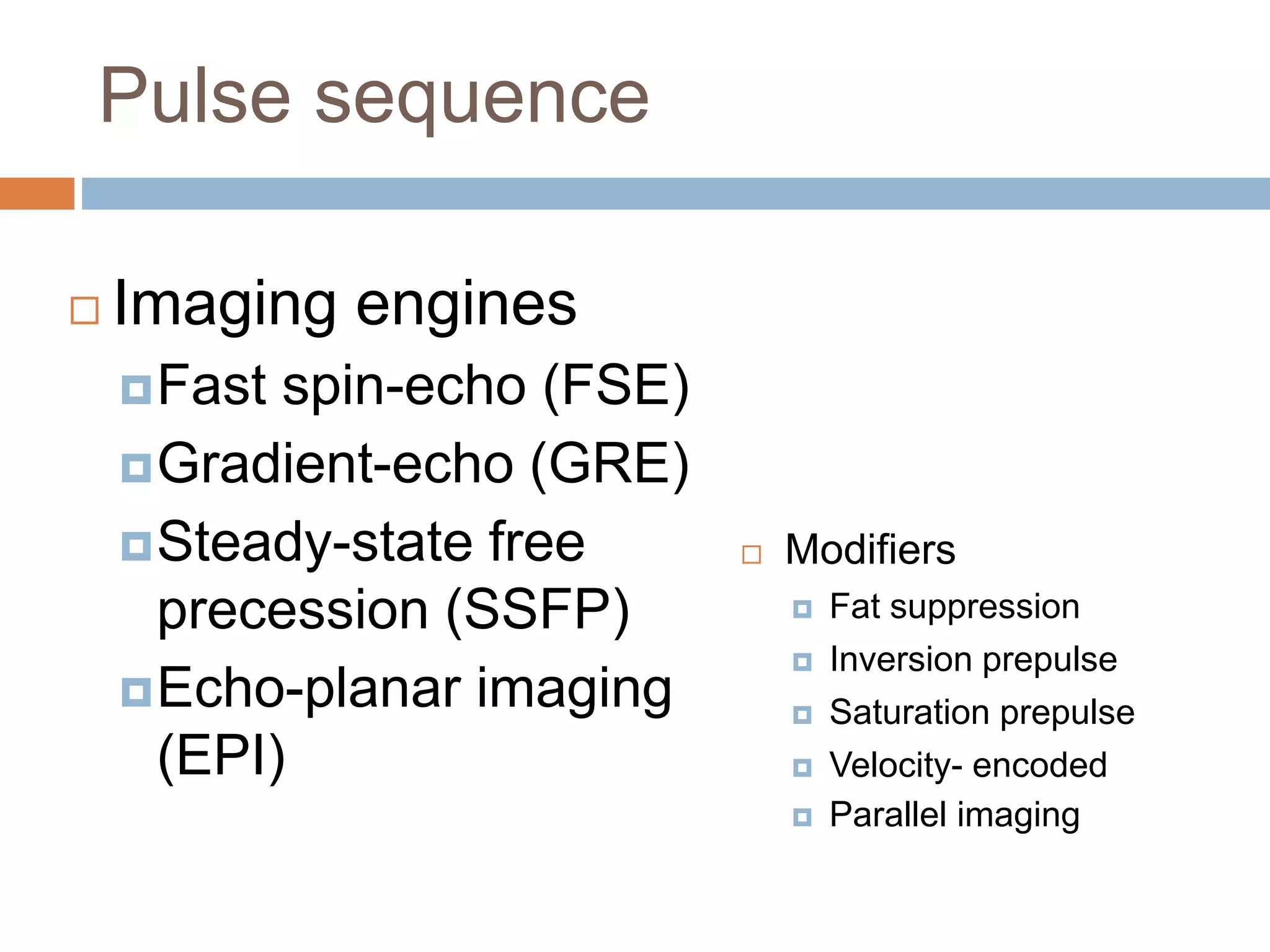 Cardiac MRI principle | PPTX