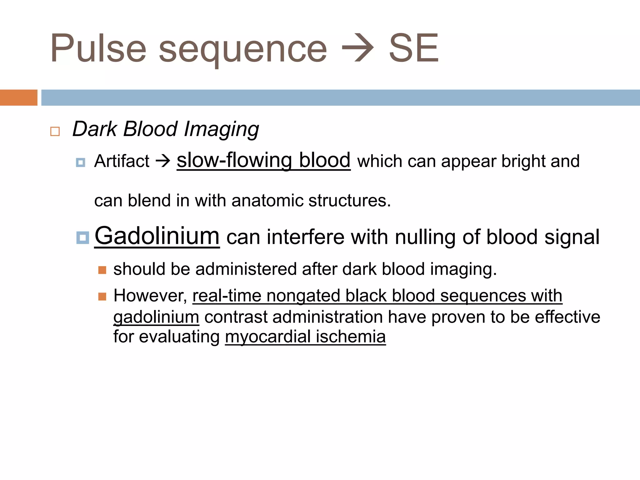 Cardiac MRI principle | PPTX
