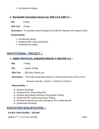 Cv mrudang pujari | PDF