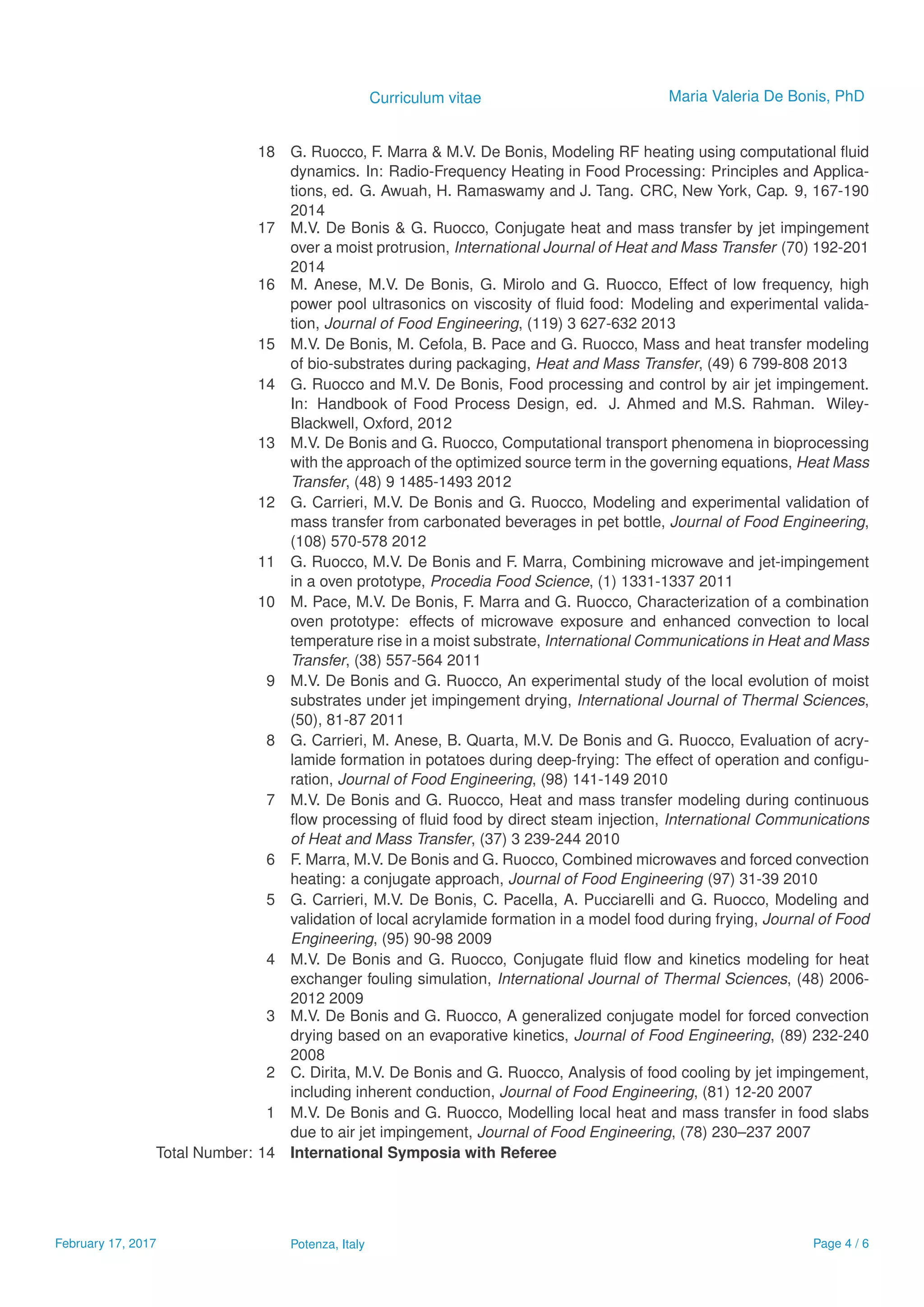 Extended CV with publications | PDF