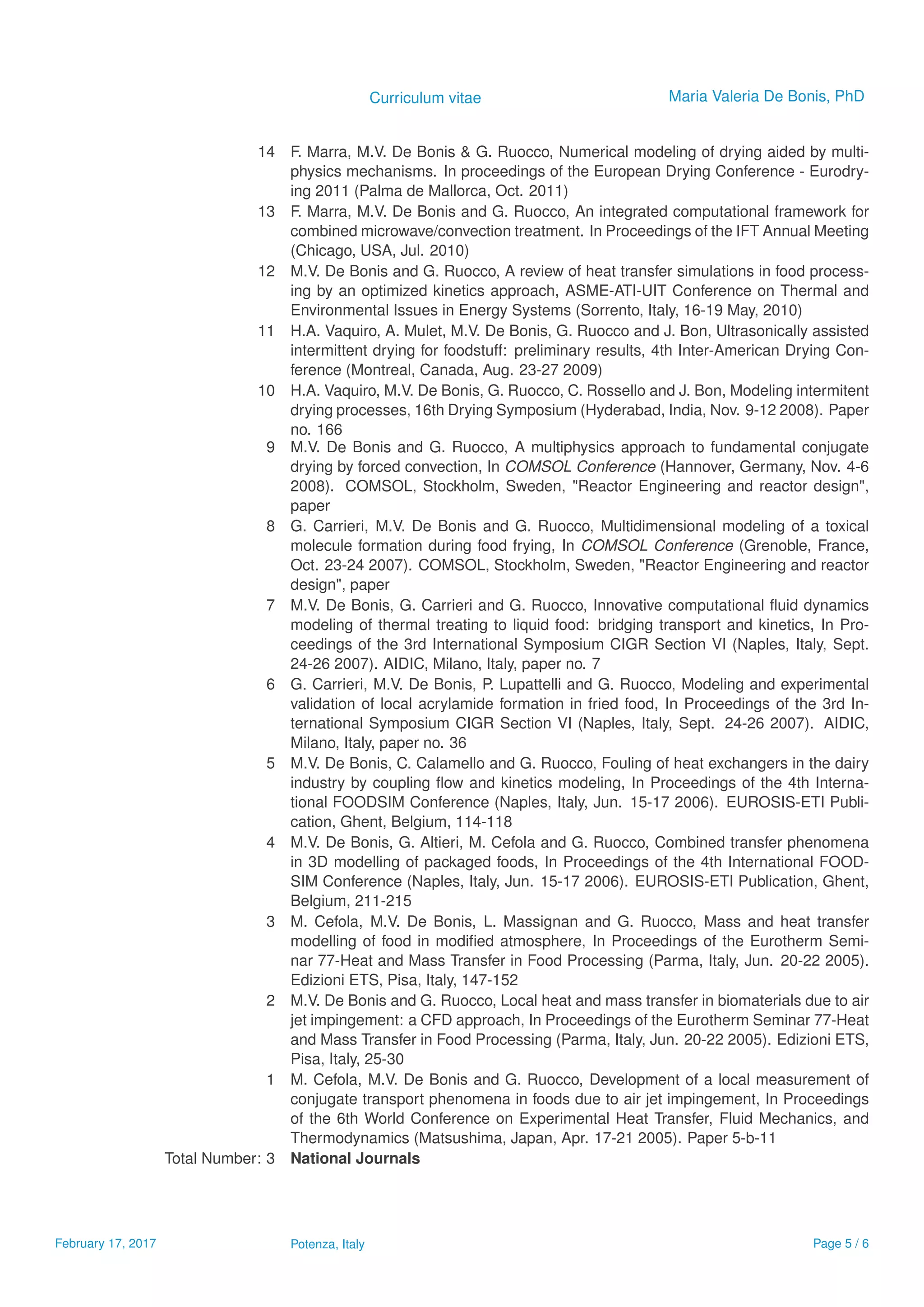 Extended CV with publications | PDF