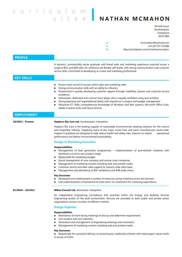 Nathan McMahon_CV | PDF