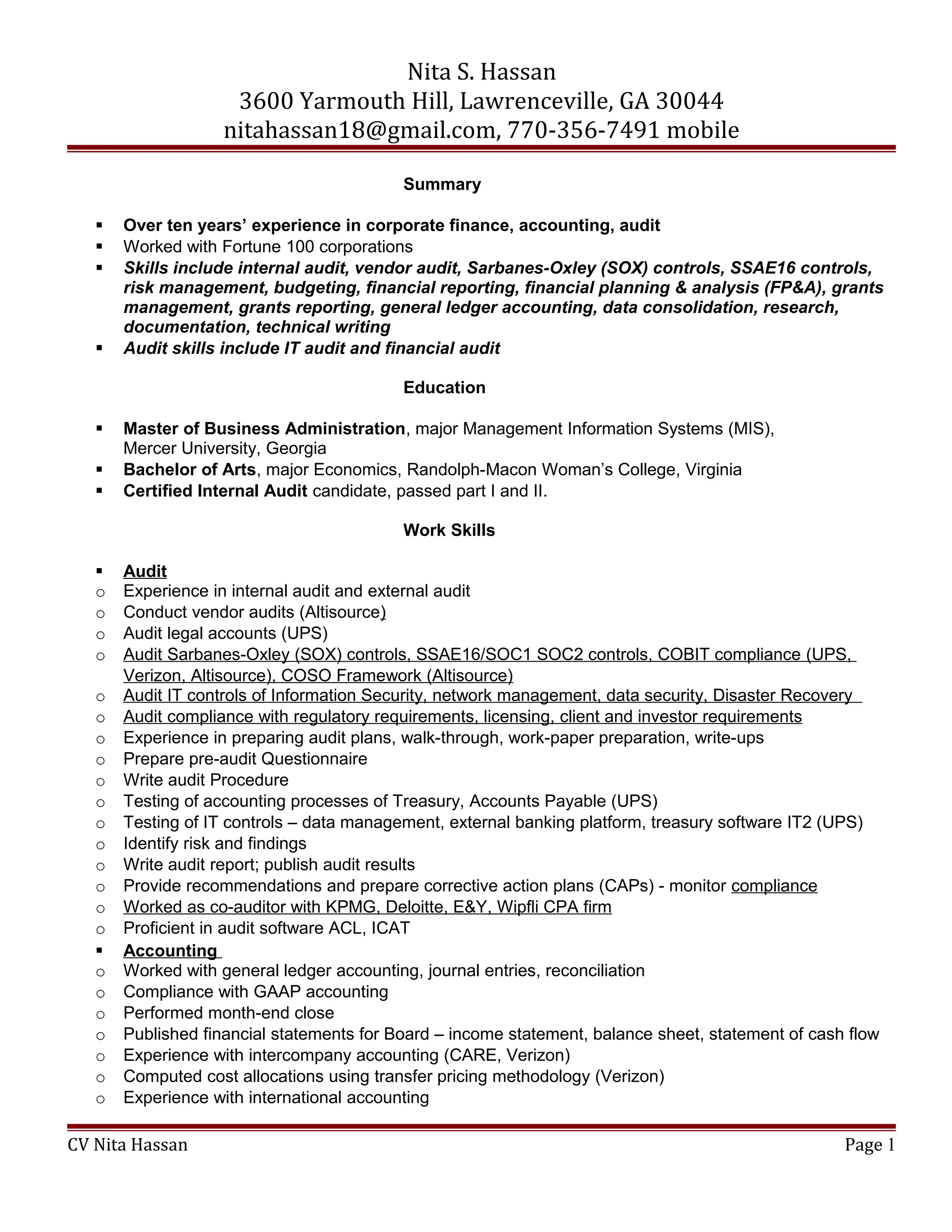 Cv nh fin audit _022316_ia | DOC