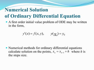 Complex Variables and Numerical Methods | PPT